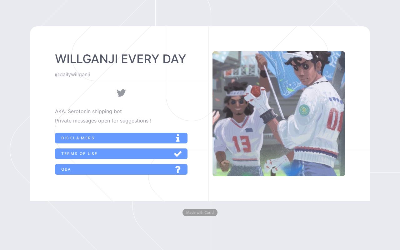 Willganji Every Day Carrd